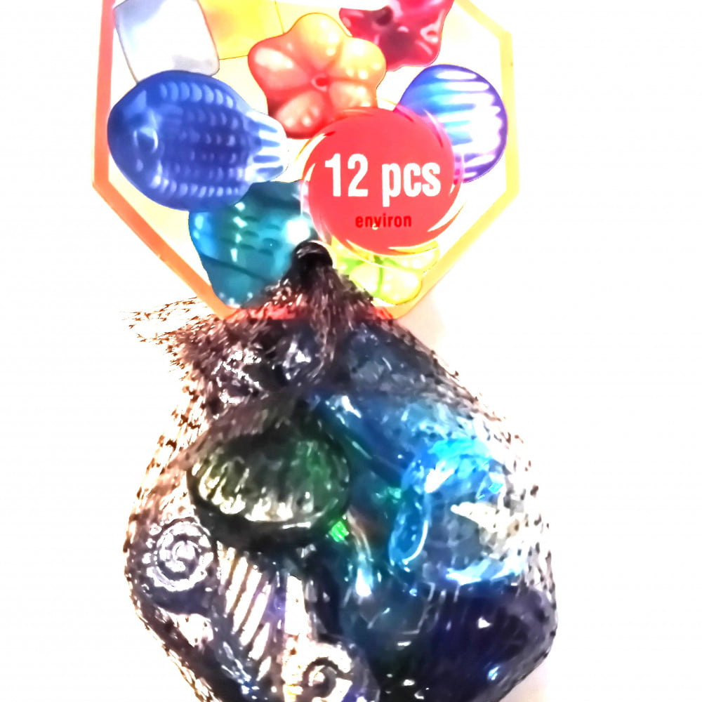 Jeu de billes forme coquillages