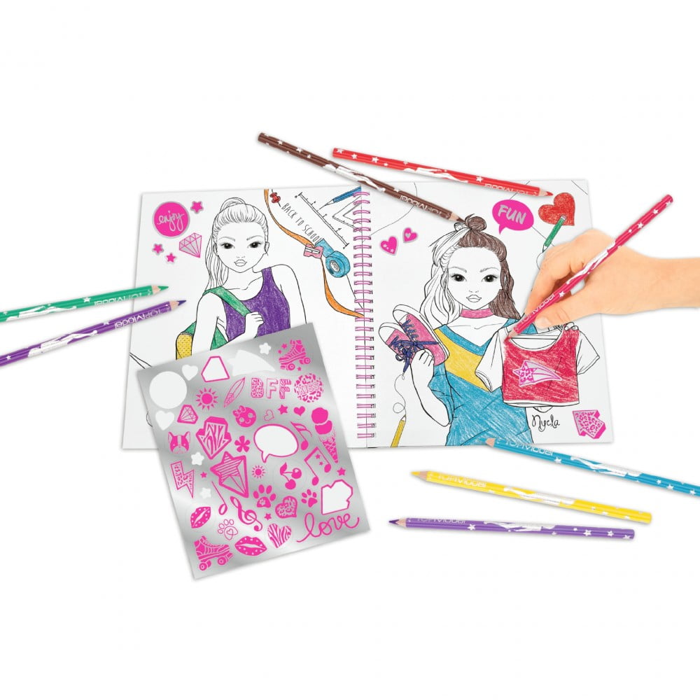 Top Model Colouring'Book - Cadogenio.fr