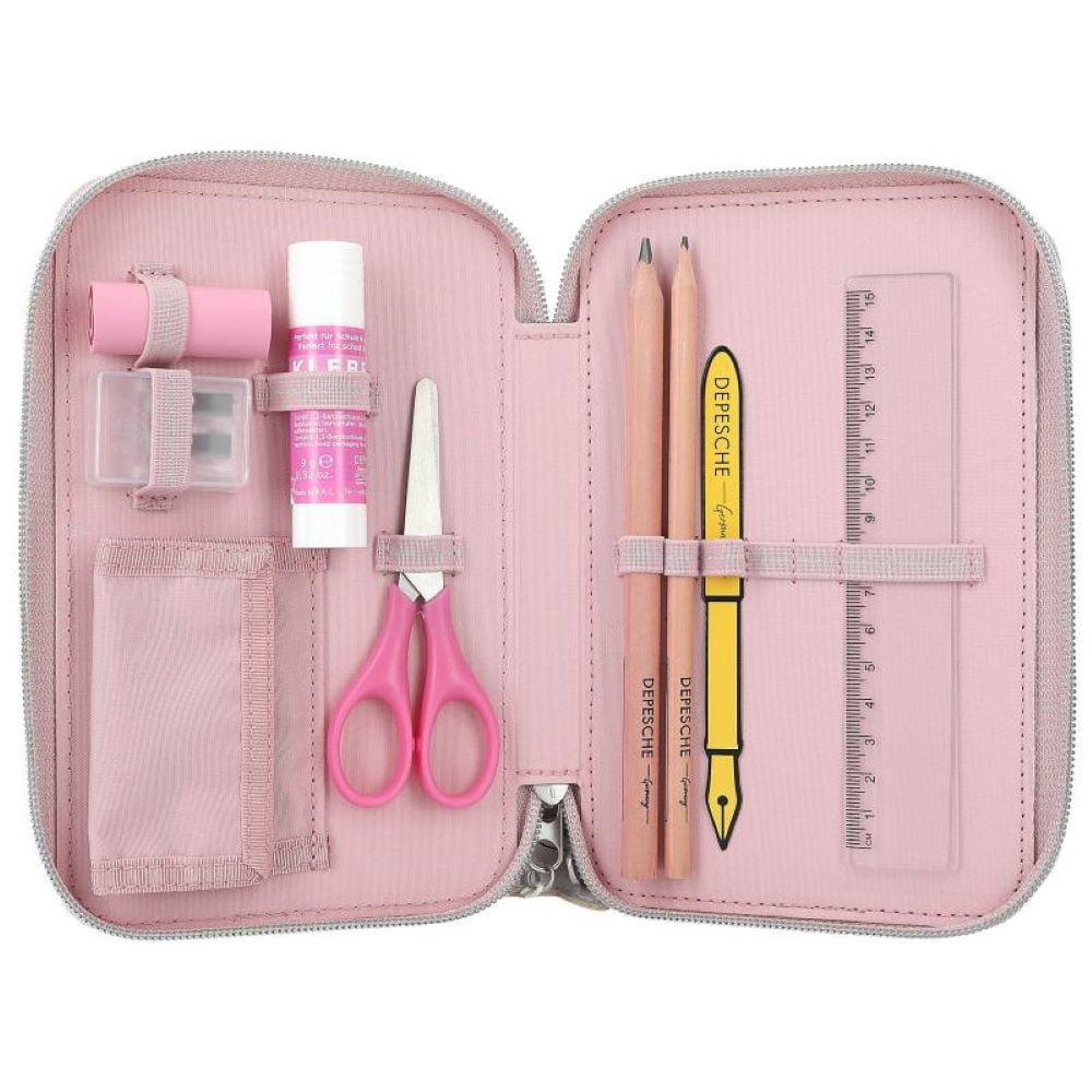 TOPModel Trousse 3 compartiments chaton