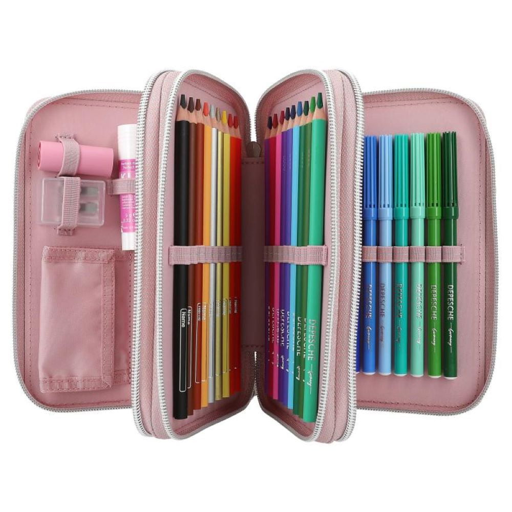 TOPModel Trousse 3 compartiments chaton