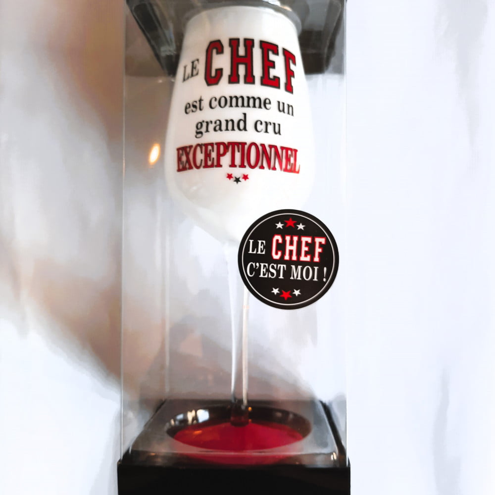 Verre à vin du chef